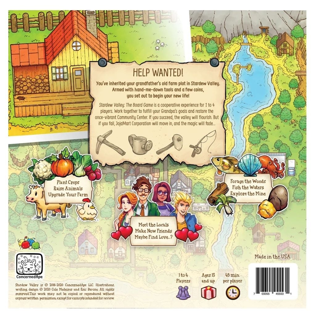 Stardew Valley: The Board Game | Paper House Shop